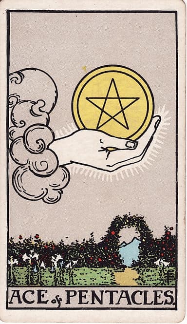 Ace of Pentacles Reversed | Atlas Arcana